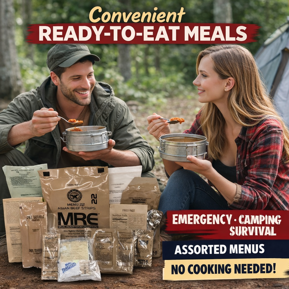 U.S. Military MRE Meals | Emergency Food Supply for Survival ...