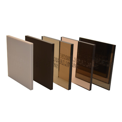 Bronze/Brown Colour, Mirror & Tinted Perspex® Acrylic Plastic Sheets ...