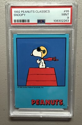 1992 ProSports Peanuts Classics Snoopy #95 PSA 9 | eBay
