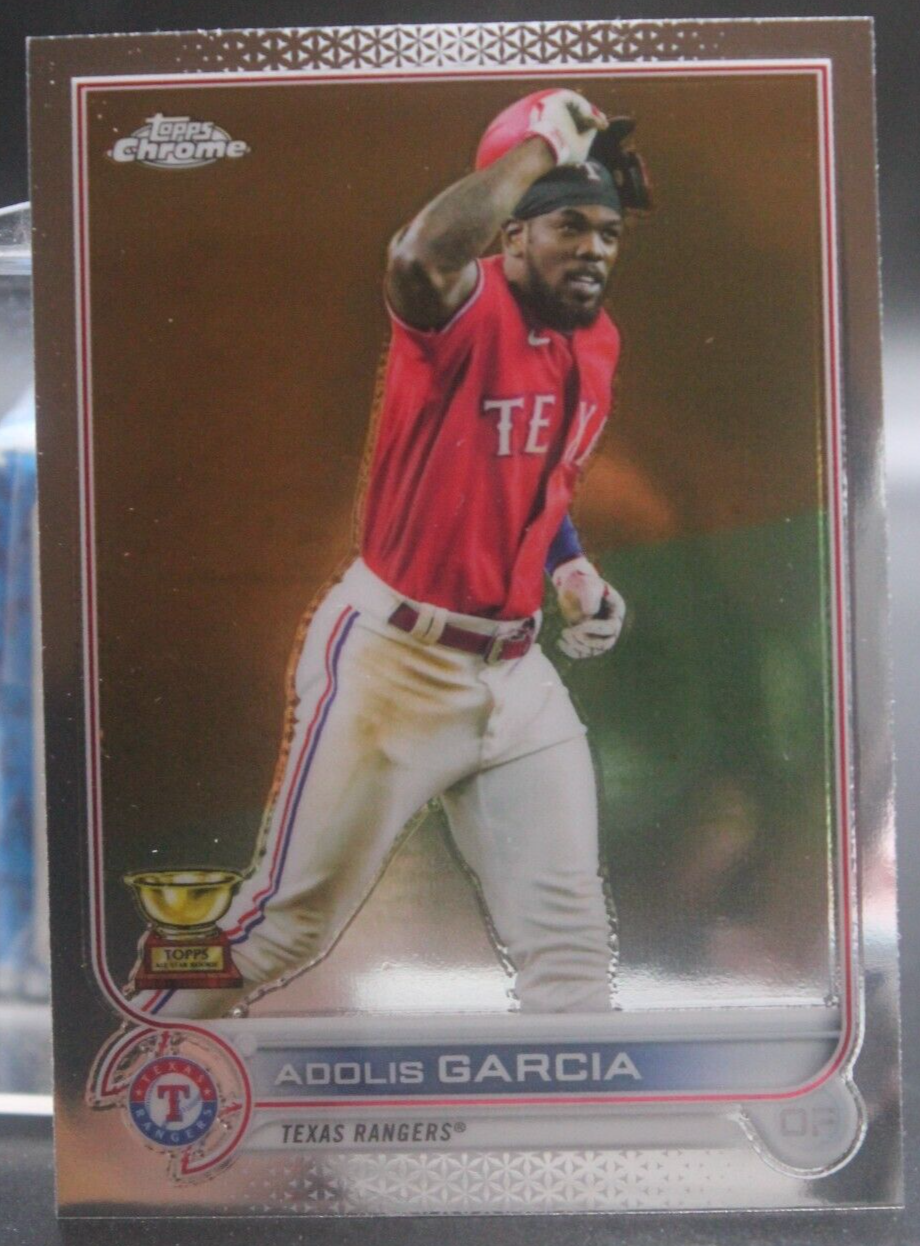 Adolis Garcia (Rangers) - 2022 Topps Chrome #25 | eBay