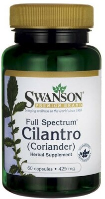 Swanson Full Spectrum Cilantro (Coriander), 425mg - 60 caps Free P&P ...