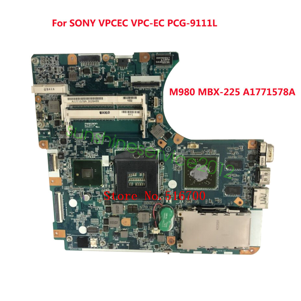 M980 Mbx-225 A1771578a Intel Motherboards for Sony VPCEC Vpc-ec Pcg ...