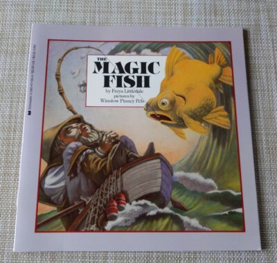 The Magic Fish by Freya Littledale paperback book folktale classic tale ...