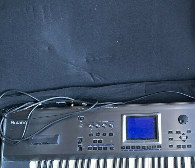 Roland Fantom FA-76 76 Keyboard All-in-One Synthesizer Only lcd display ...