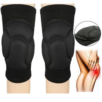 Pair Professional Construction Gel Knee Pads Safety Leg Protectors Work ...