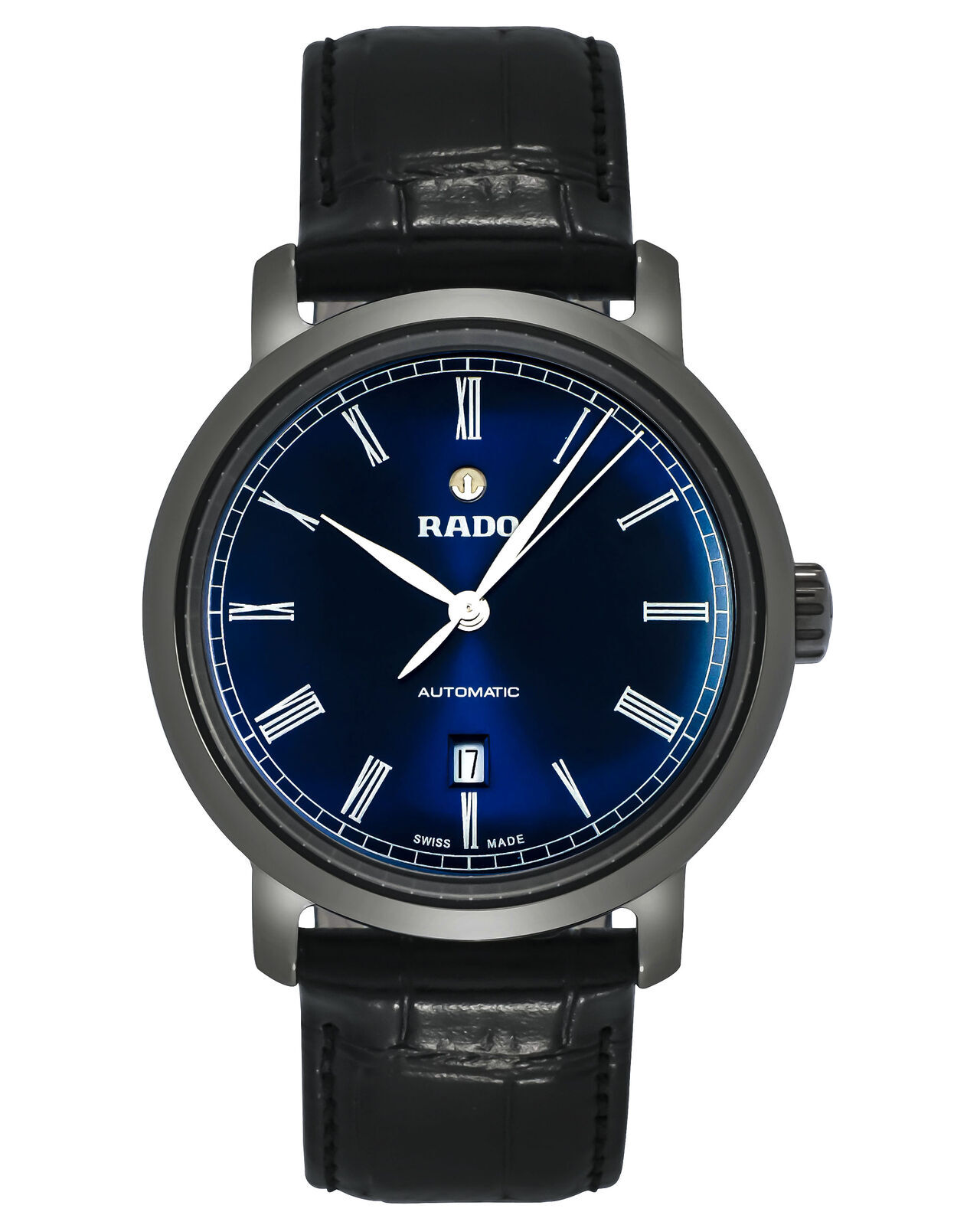 Rado Diamaster Automatic Blue Men's Watch - R14806206 for sale online ...