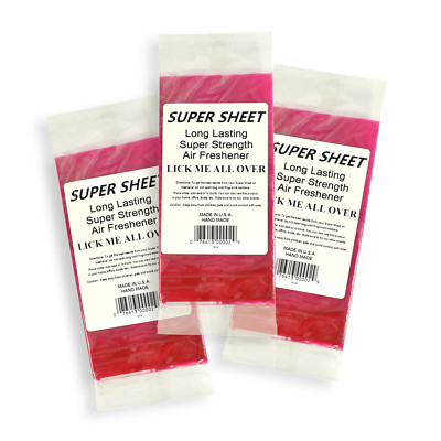 JENRAY Super Drap (19.1cmx9.5cm) Sous Siège Voiture Désodorisant, 3PK ...