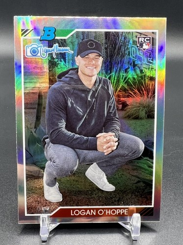 2023 Bowman's Best 92RJ-18 Logan O'Hoppe RC Randy Johnson Refractor ...