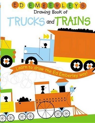 E. Emberley Ed Emberley Drawing Book Trucks and Trains (Poche) | eBay