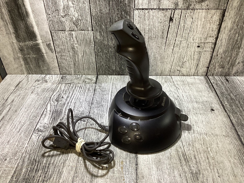 Microsoft Sidewinder Joystick X05-92626 USB Flight Stick (RB6) | eBay