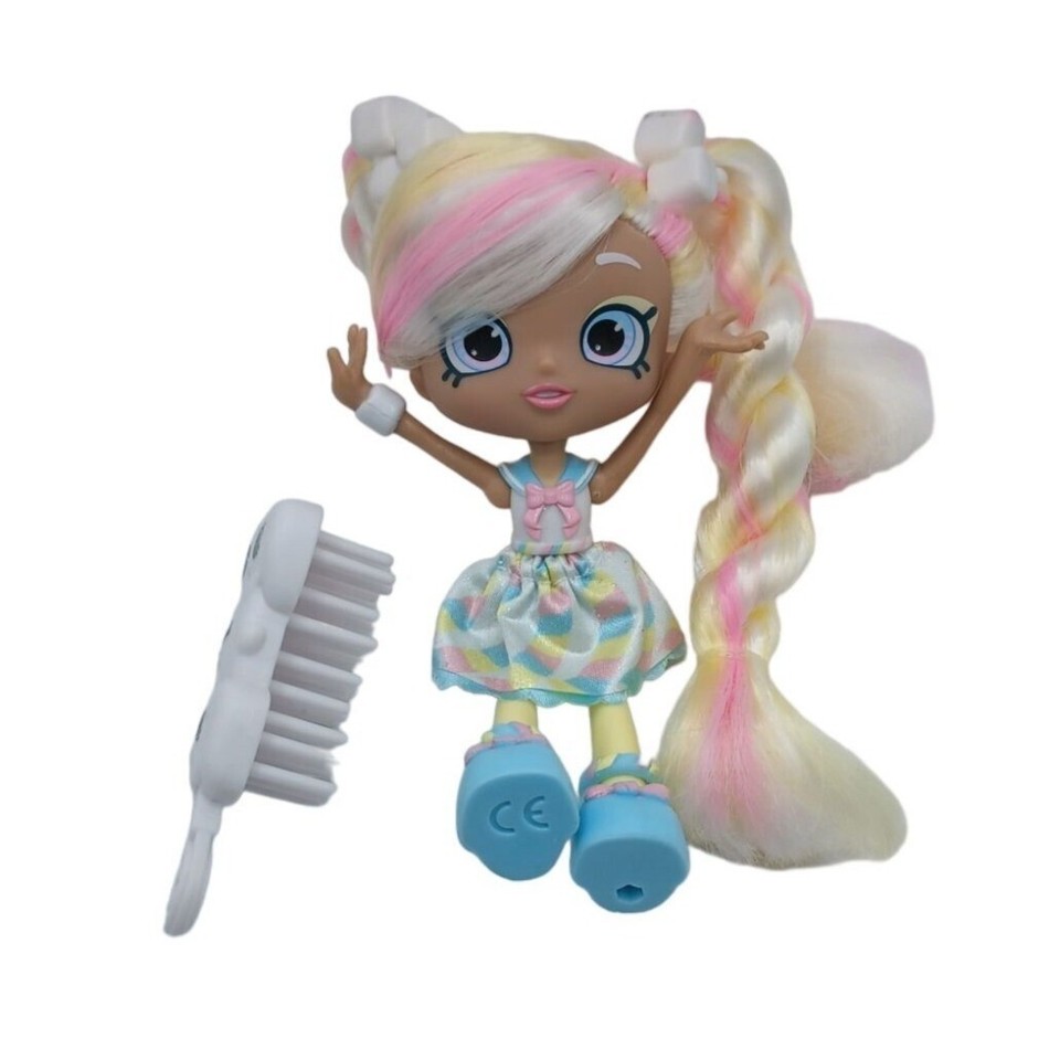 Shopkins Shoppies Doll Lot Gemma Stone Popette Bridie Marsha Mello ...