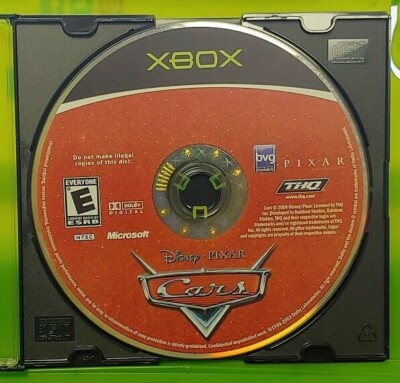 Disney Cars Pixar Racing - Original OG Microsoft Xbox Game Tested ...