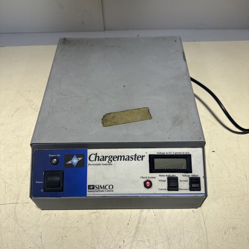Simco Chargemaster Electrostatic Generator 115V | eBay