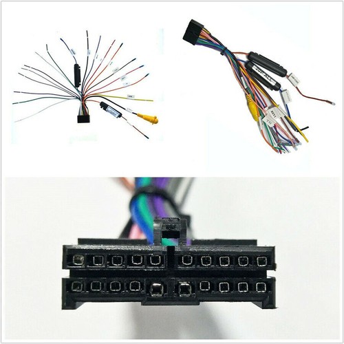 Plug Play Car Stereo 20Pin Wire Harness Connector Adapter For ...