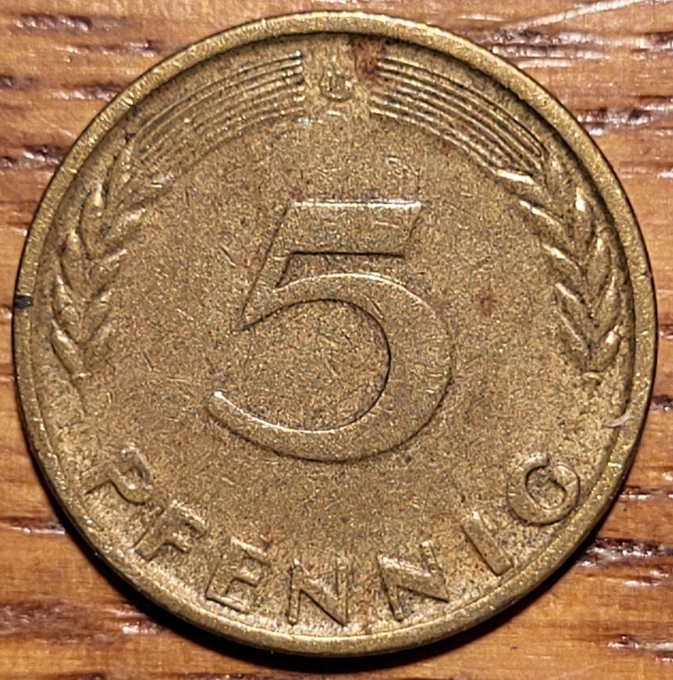 1950 J Germany 10 Pfennig Coin N125 | eBay