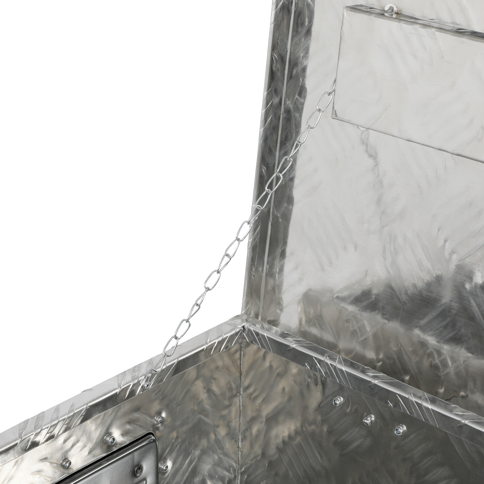 30 inch Aluminum Trailer Tool Box Utility Tool Box Silver For Pick Up ...