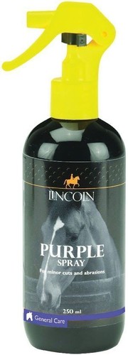 Lincoln Purple Spray, Horse Pony Antibacterial Spray For cuts, wounds ...