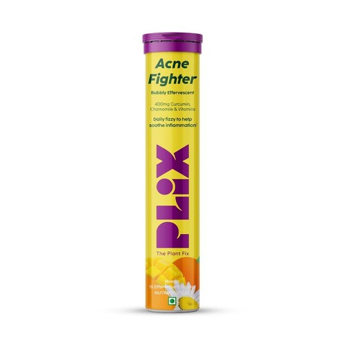 PLIX Mango Flavour acne fighter 15 Effervescent Tablets | eBay
