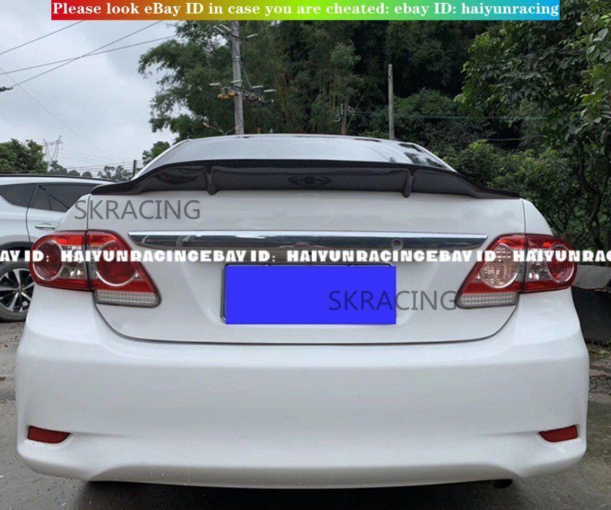 Gloss Black Duckbill Rear Trunk Lip Wing Spoiler For 2009-2021 Toyota ...