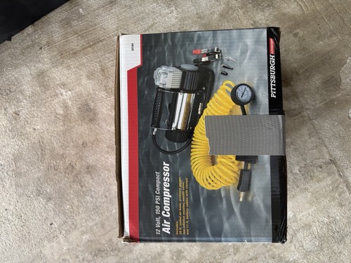 Air 12Volt 150 PSI Compact Air Compressor Portable Emergency Car | eBay