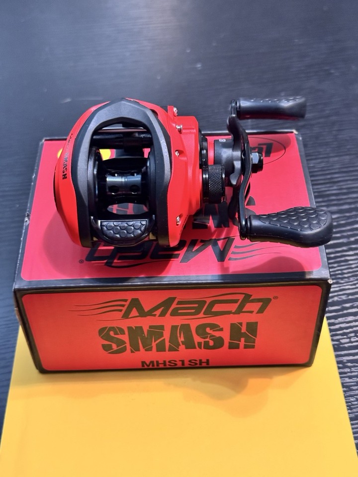 “Free Shipping” Lew’s Mach Smash SLP Baitcasting Reel RH 7.5:1 7+1 ...