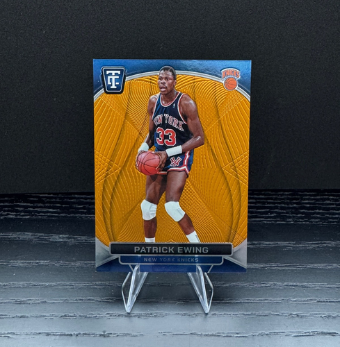 2024-25 Panini Totally Certified Patrick Ewing Orange Platinum Mirror ...