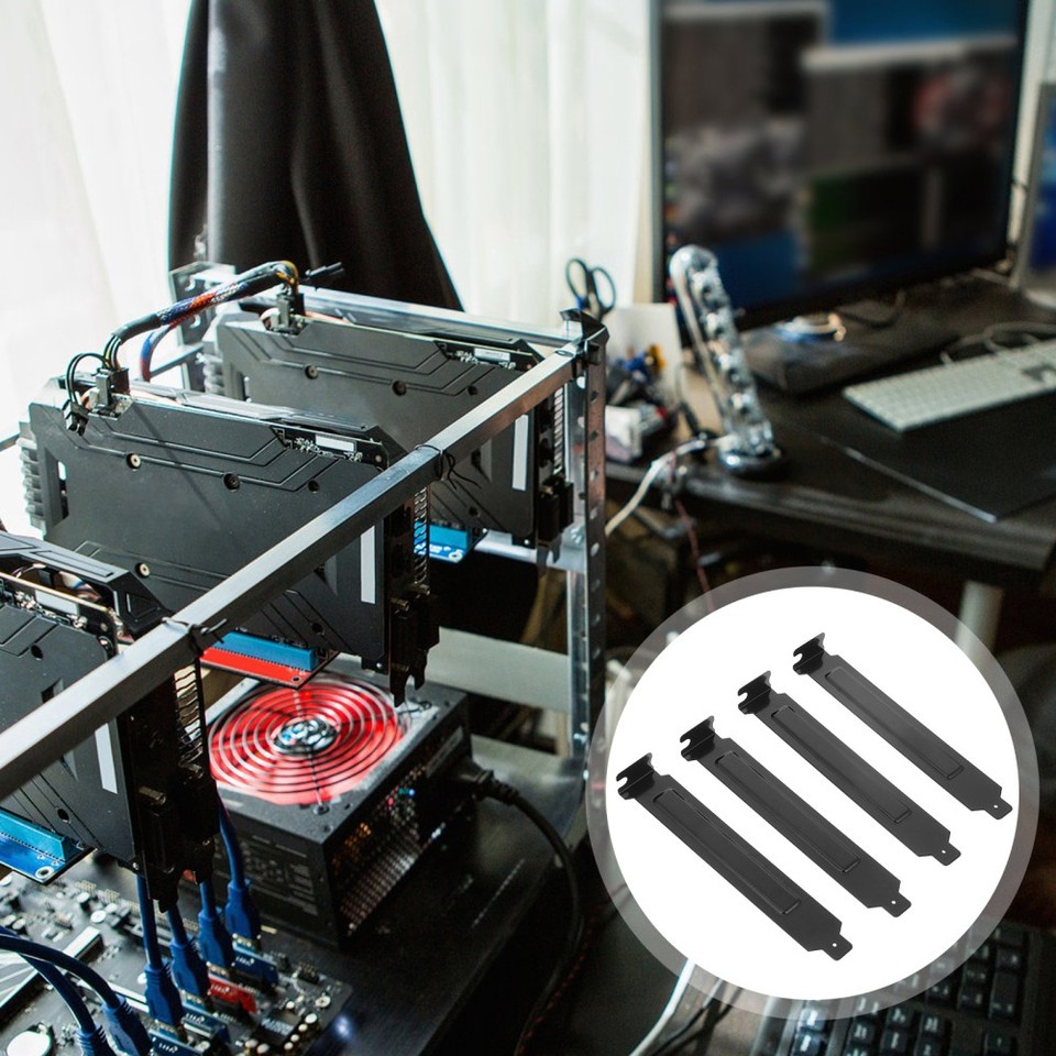 20 PCS PC Case Blanking Plate Computer Chassis Block PCI Slot Cover ...