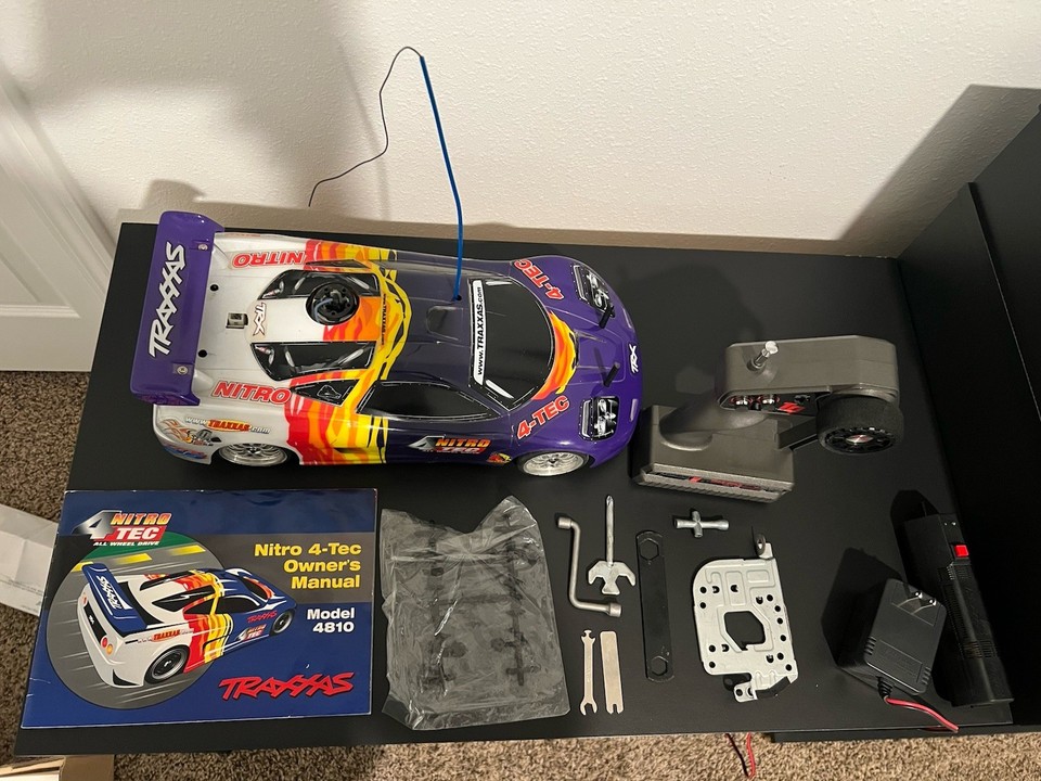 Vintage Traxxas Nitro 4-Tec 4TEC 2.5 RTR | eBay