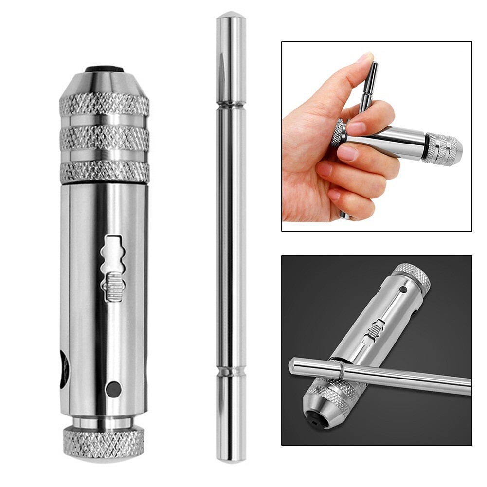 Efficient Hand Tapping Tool with Adjustable Ratchet and Locking ...