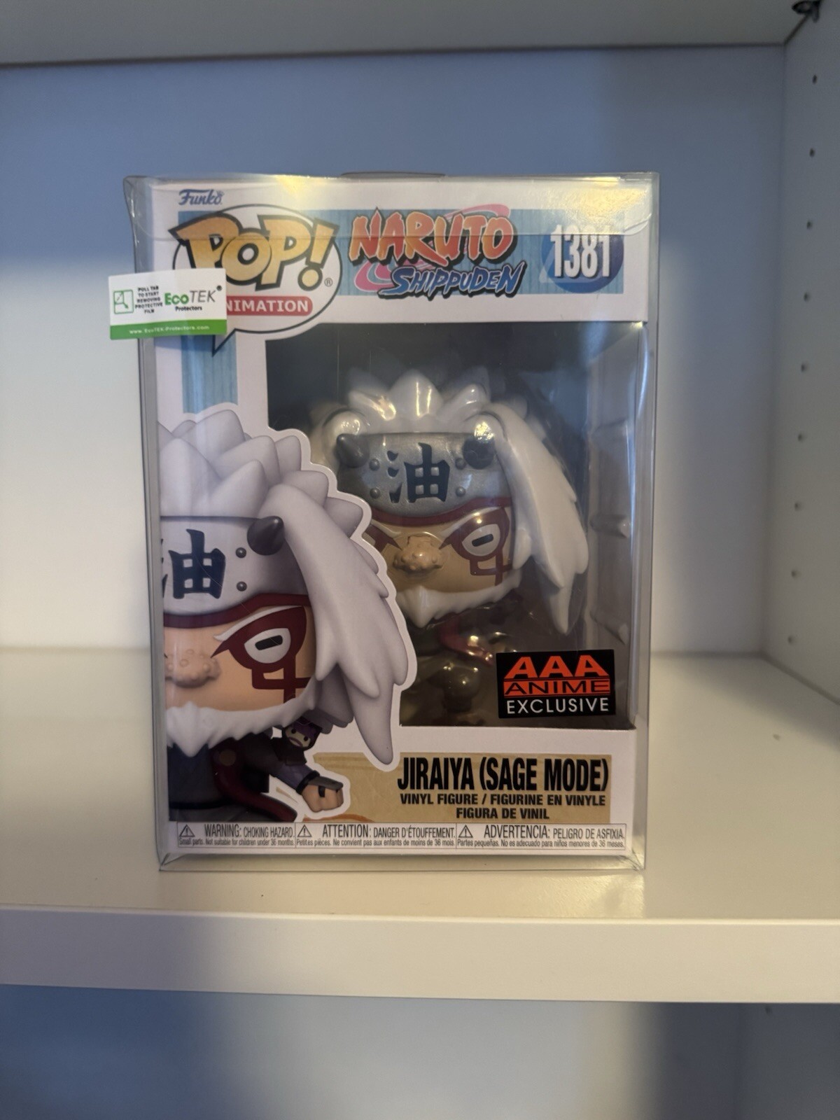 Naruto Shippuden: Jiraiya Sage Mode Funko Pop! #1381, AAA Anime, W ...