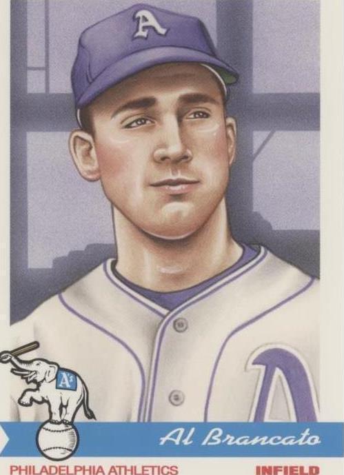 1998 Philadelphia Athletics Historical Society - Al Brancato #4 for ...
