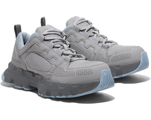 Timberland PRO Women's Powertrain EV Composite Safety Toe, Grey/Blue 7 ...