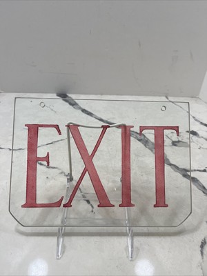 Signs - Vintage Exit Sign
