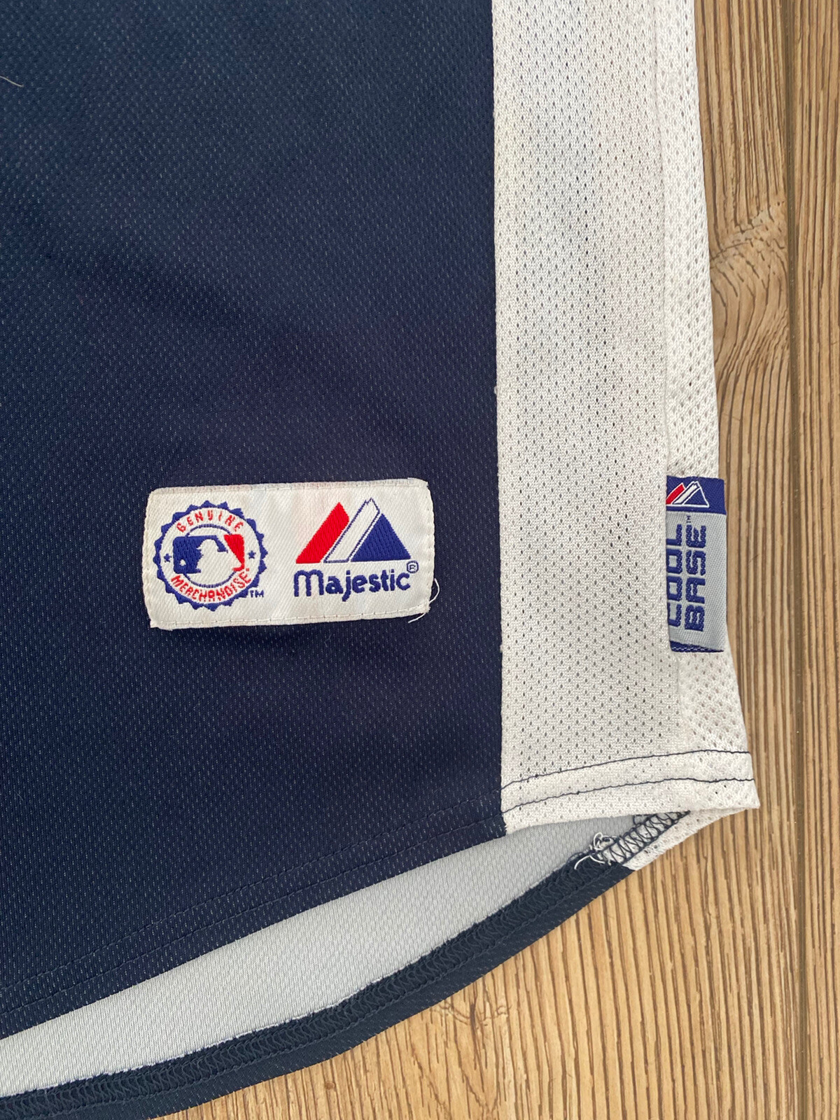 New York Yankees vintage Majestic batting practice jersey Large, Derek ...