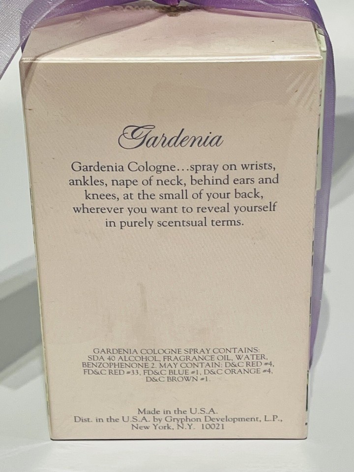 Vintage Victoria's Secret Wild English Garden Gardenia 3.4oz 100ml Cologne Spray | eBay