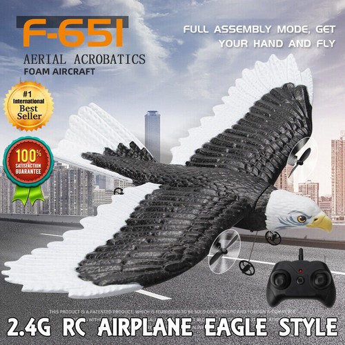 EPP Foam Eagle RC Plane Model Helicopter RTF 2CH 2.4G Model for Kids ...