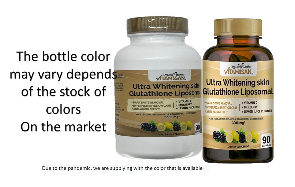 90 capsules collagen glutathione pills whitening skin bleaching ...