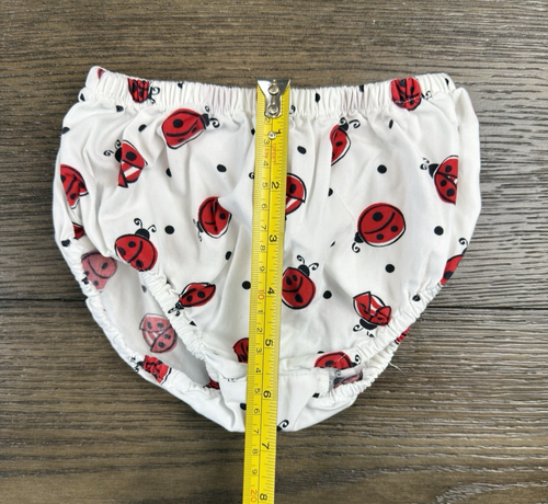 Vtg Gymboree Baby Red White Lady Bug Dress Size 3-6 Months With ...