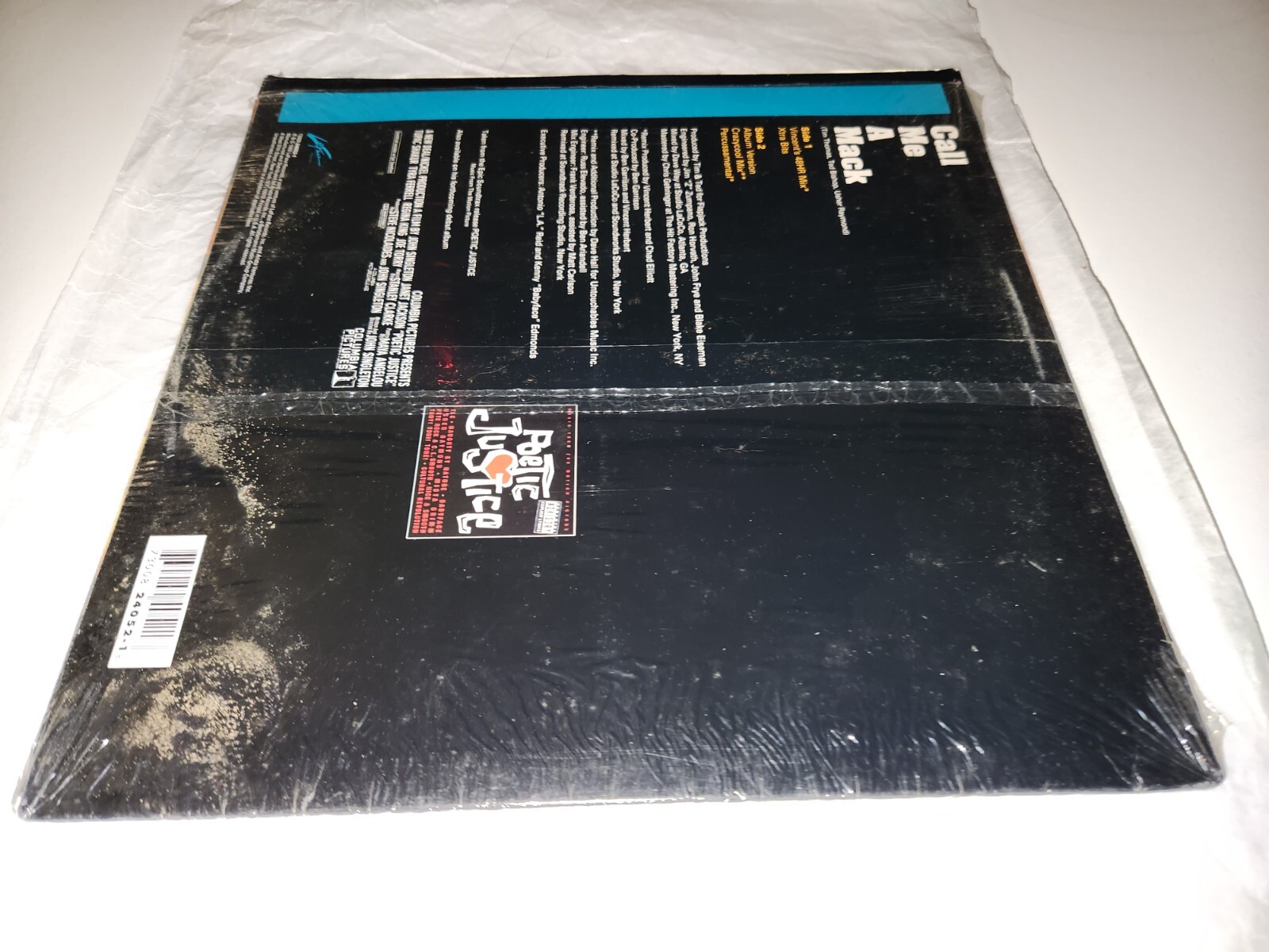 USHER - Call Me A Mack - Single - Poetic Justice - Vinyl Record Album ...