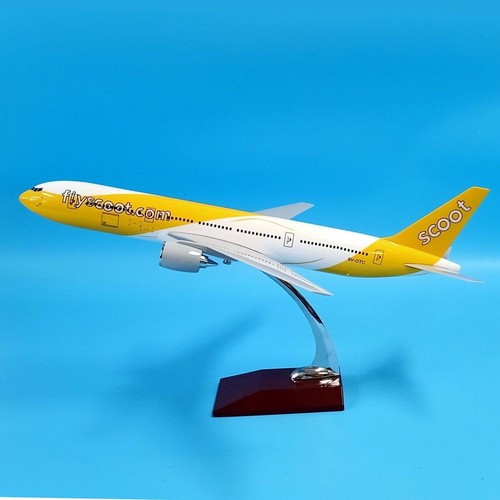 1:160 Scoot Airline Boeing B777 -300 Fiberglass Resin Aircraft Plane ...