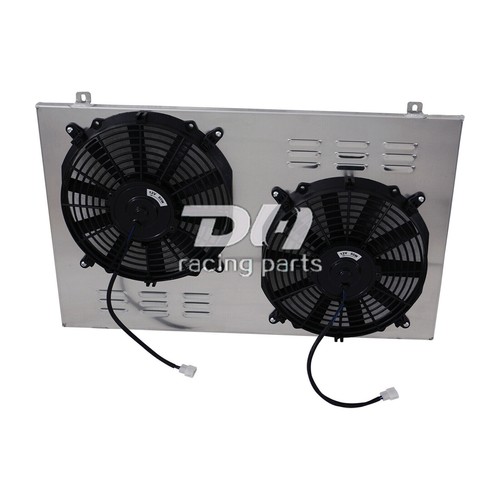 161 Aluminum Shroud+ Slim Fans For 73-86 Chevy GMC C/K C10 C20 C30/71 ...