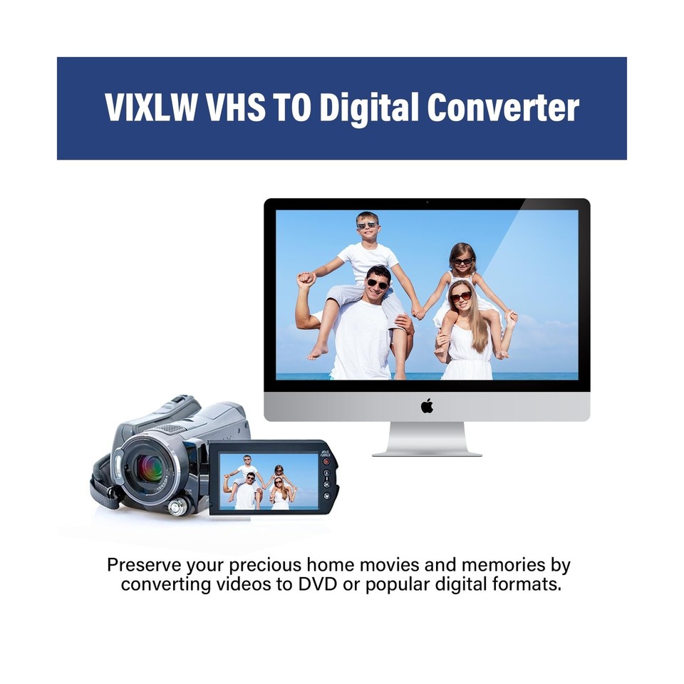 Video Capture, USB Video Capture Device, Convert VHS to Digital, VHS ...