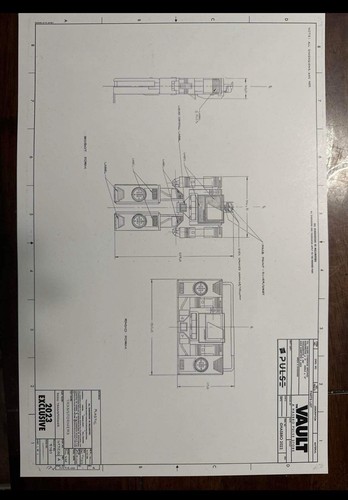 G.I. JOE AND TRANSFORMER 2023 SDCC HASBRO VAULT FIGURE SCULPT SHEETS ...