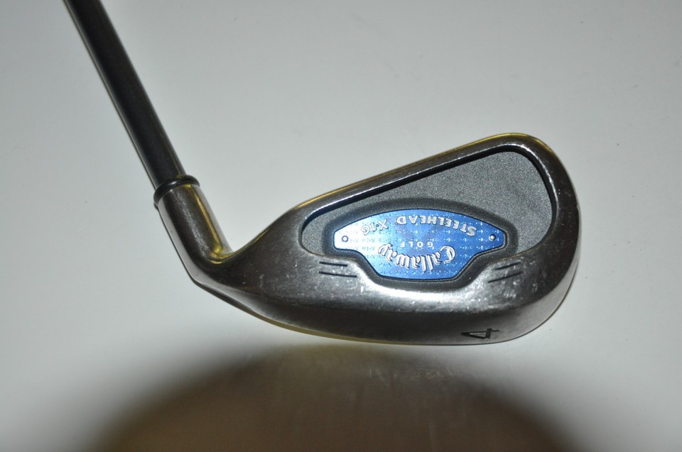 Callaway Steelhead X-16 Single 4 Iron Graphite Shaft System CW 75 Gr R ...