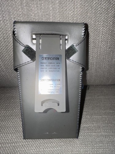 Vintage 1983 Sony Watchman FD-30A Portable TV FM Stereo AM Receiver For ...