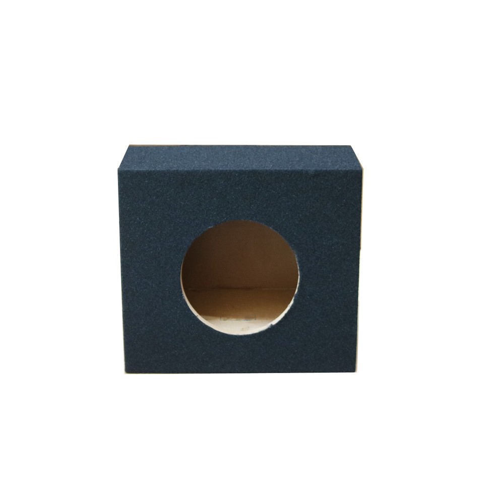 1x Port Single 10" Universal Standard Cab Truck Subwoofer Box Enclosure ...