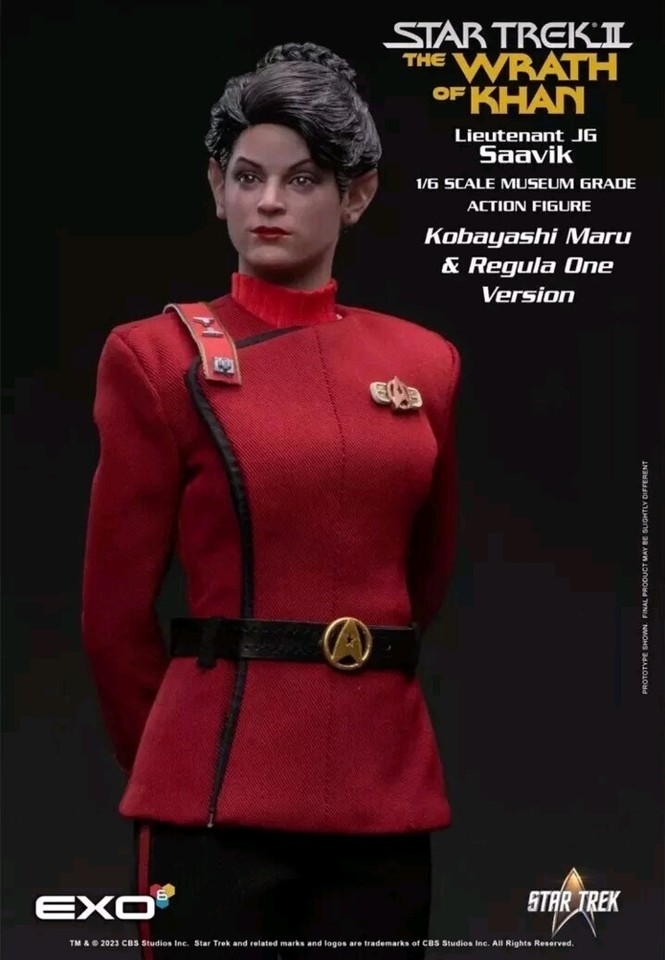 EXO-6 Lt. Saavik (Regula One) Star Trek: The Wrath of Khan 1/6 Figure ...