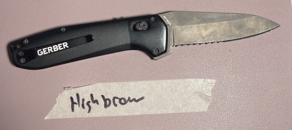 Gerber Highbrow Compact Assisted Pivot Lock Flipper Knife 2.8" | eBay