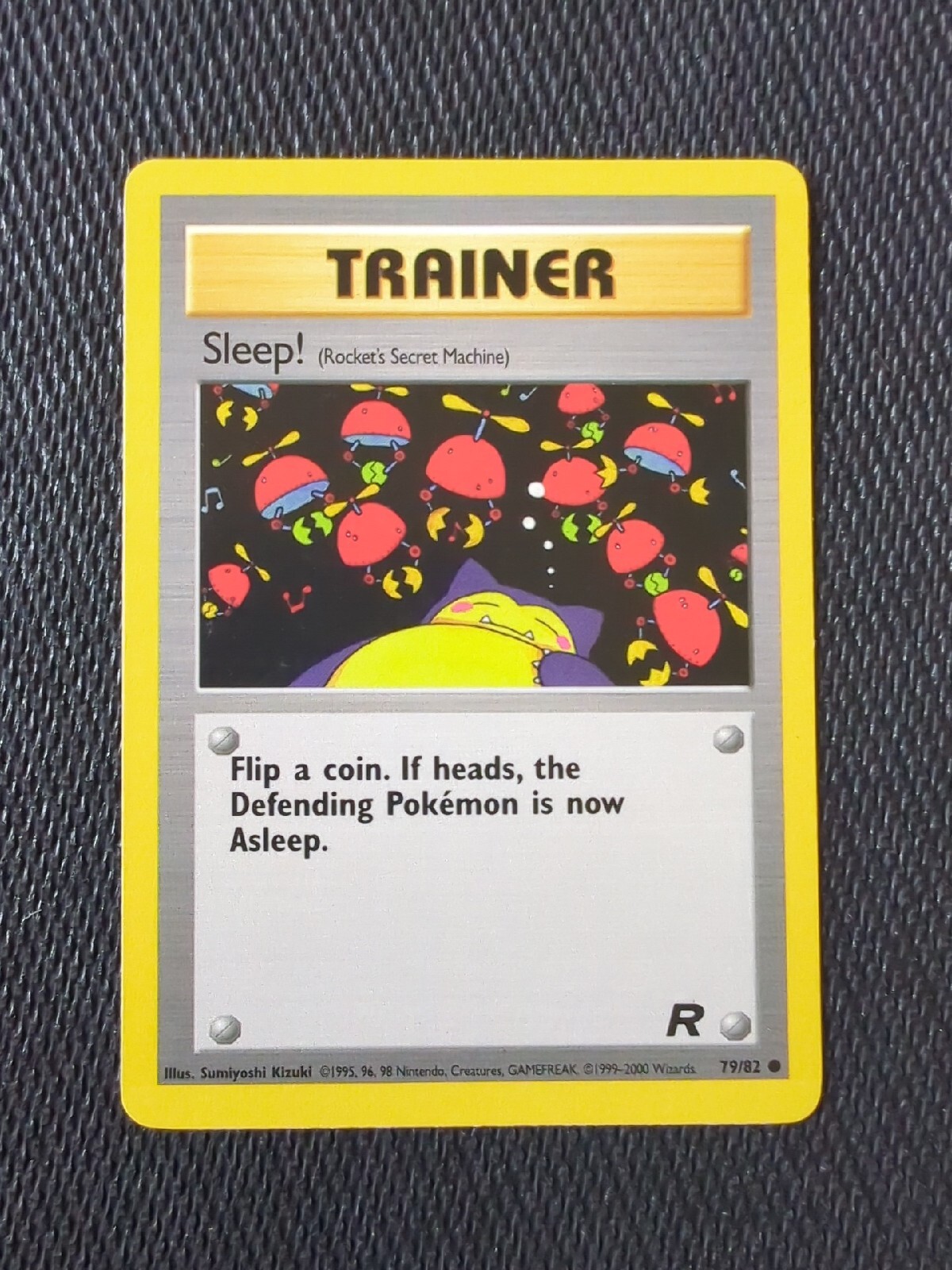 Pokémon TCG Sleep! Team Rocket 79 Regular Unlimited Common NM - Snorlax ...