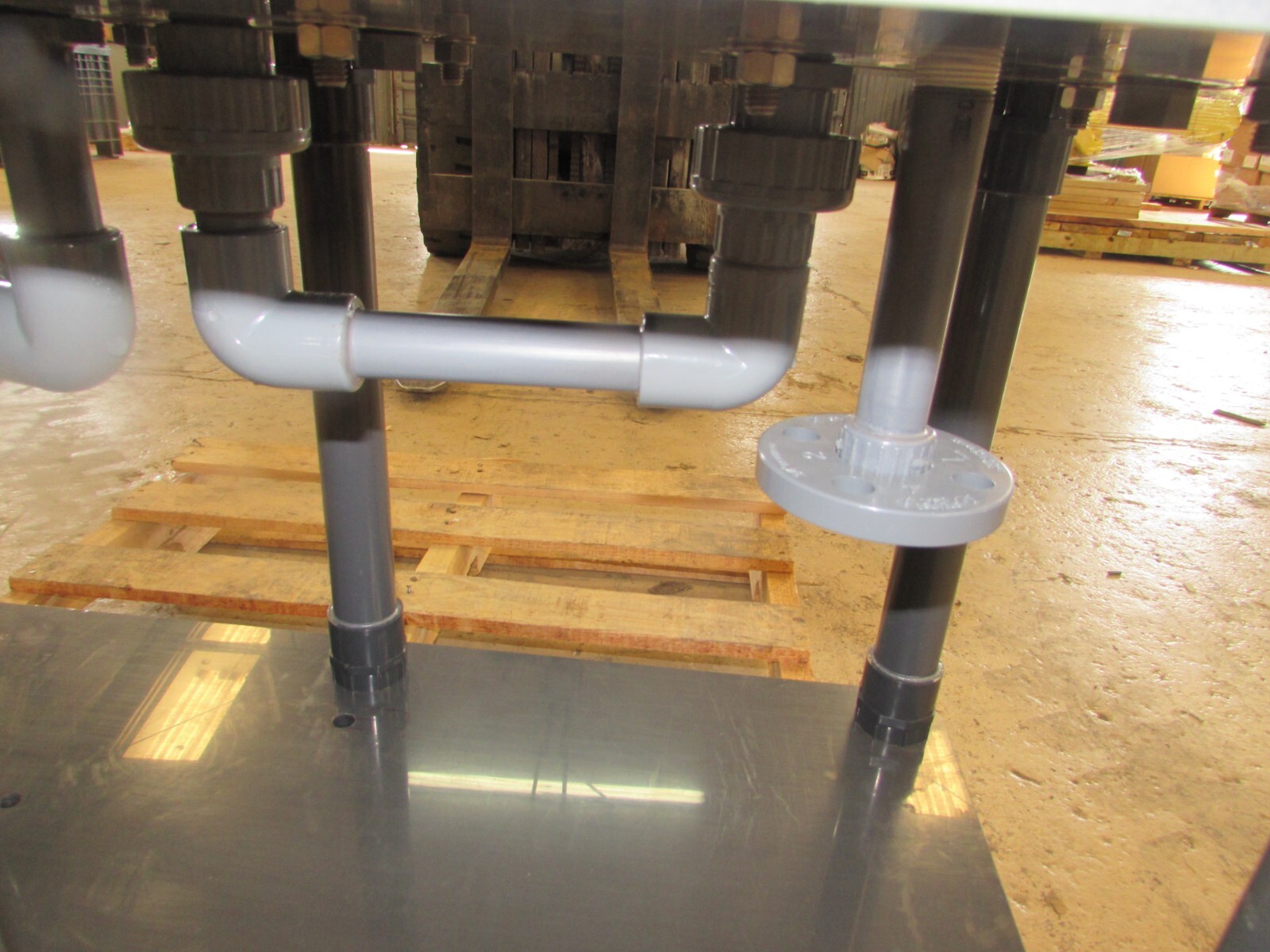 SERFILCO , 8" x 6" x 6" CPVC 3-FILTER TANKS & STAND, NEW! MAKE OFFER ...